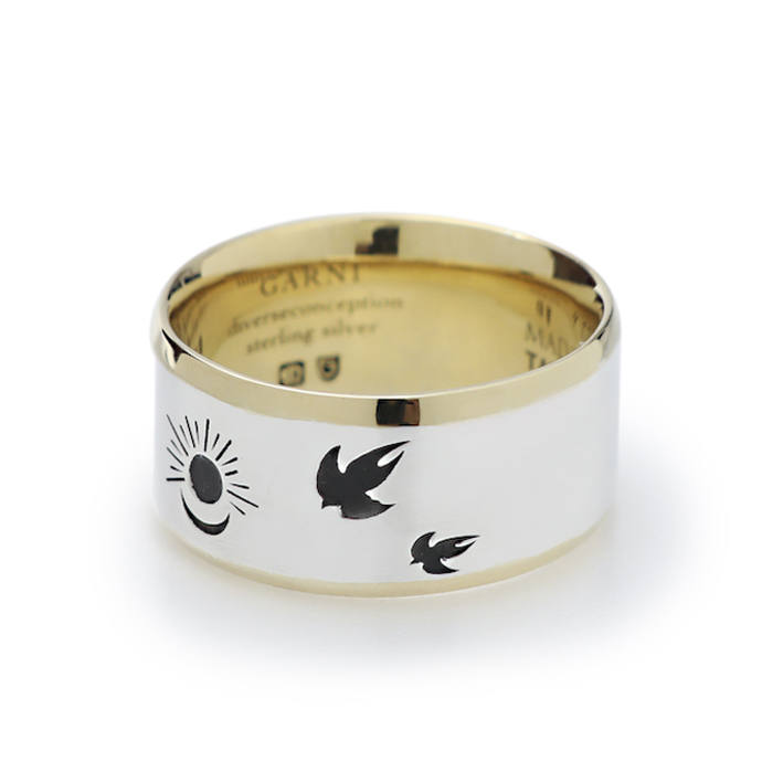 GARNI - Sun & Moon Ring | Tempt